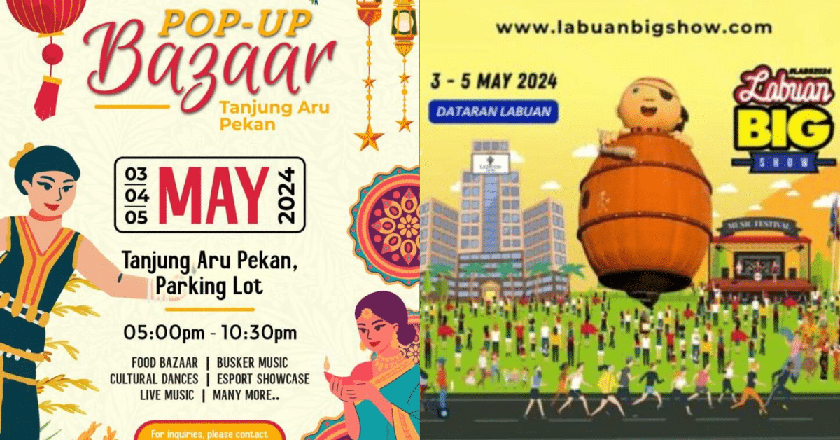 Ini Senarai Acara Menarik Sepanjang Bulan Mei 2024 Di Sabah