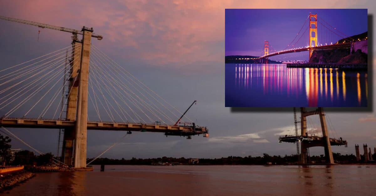 'Jambatan Golden Gate' Bintulu-Jepak Jadi Mercu Tanda Baharu Yang Ikonik