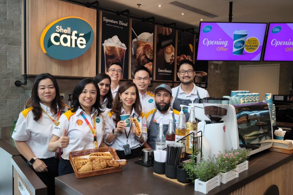 Pertama Di Sarawak, Nikmati Kopi Dan Pastri Di Shell Café Miri