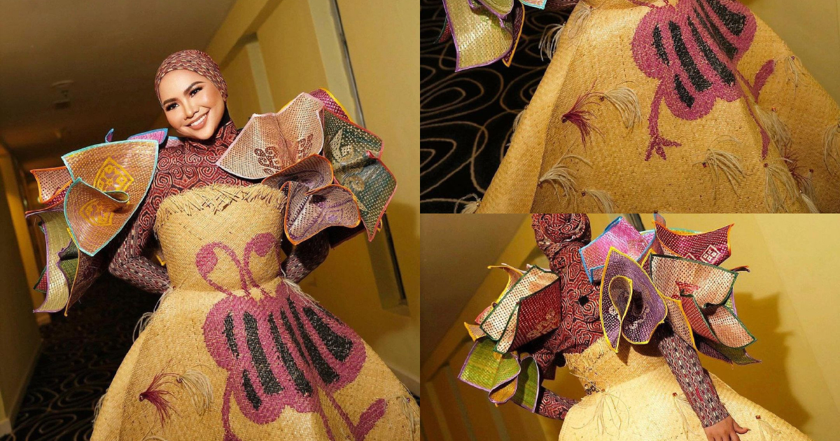 Gaun Rotan Aina Abdul Curi Tumpuan Netizen, Rupanya Hasil Dari ...