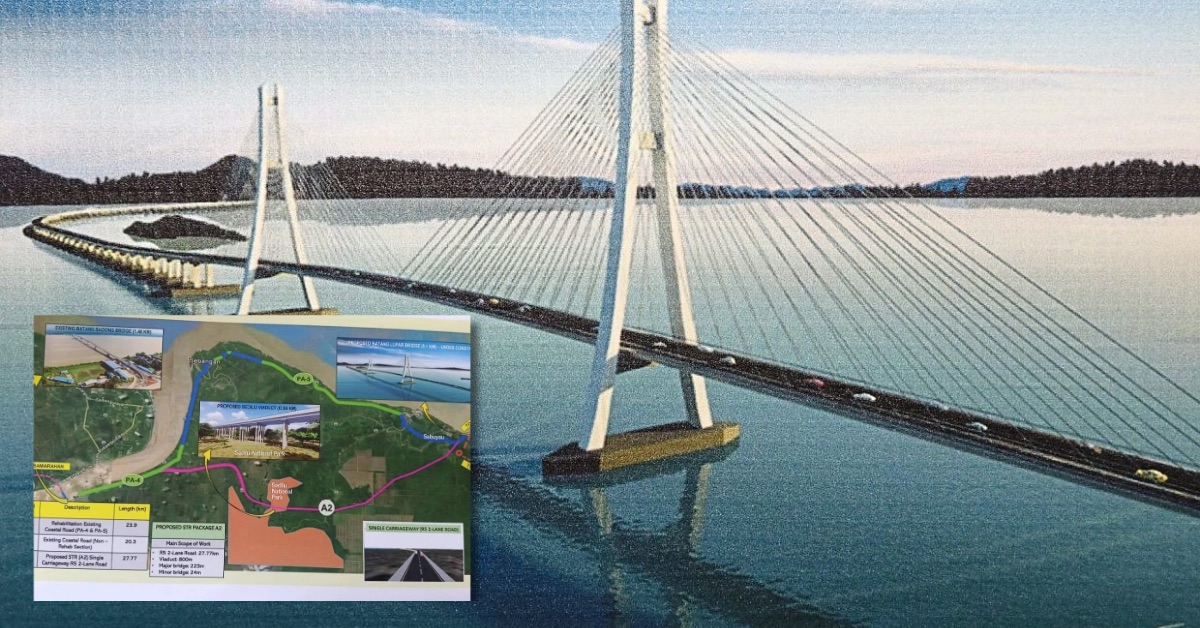 Jalan Baharu Dari Samarahan Ke Jambatan Batang Lupar Dijangka Siap ...