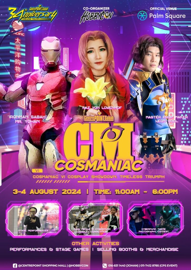 Senarai Event Menarik Di Sabah Bulan Ogos 2024