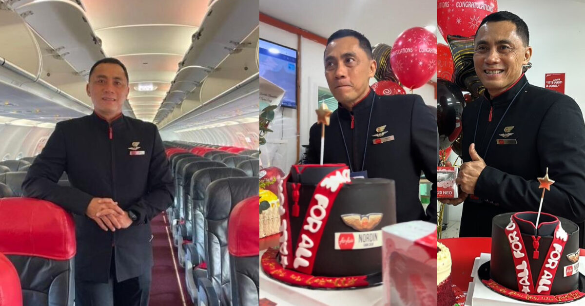 Kenali Nordin Razali, Pramugara Bersara Asal Kuching Ini Masih Tampil ...