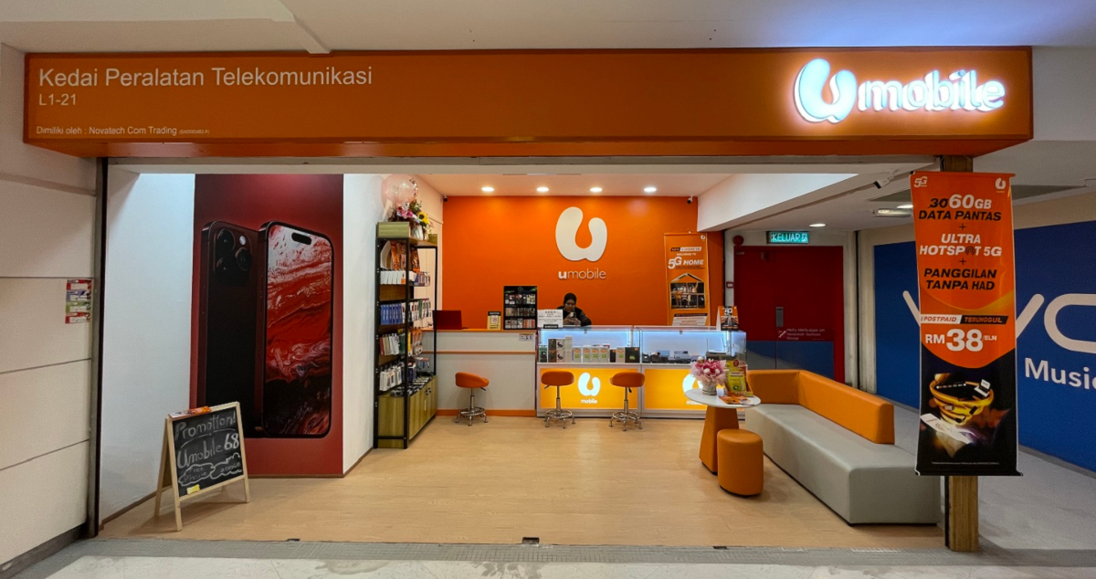 U Mobile Buka Kedai Perkhidmatan Fizikal Pertama Sarawak Di Vivacity ...
