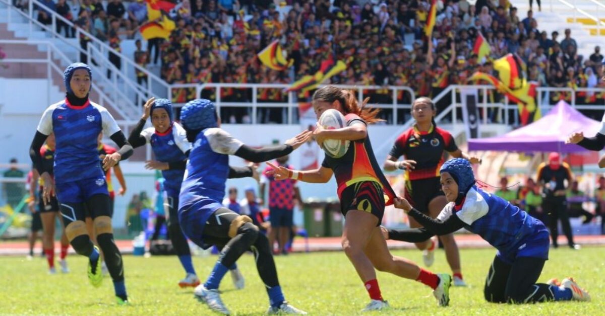 Cipta Sejarah, SUKMA Ragbi Wanita Sarawak Berjaya Masuk Perlawanan Akhir