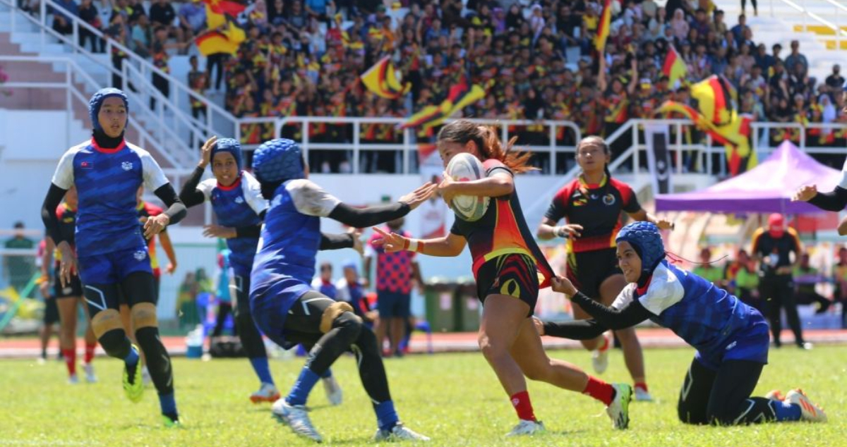 Cipta Sejarah, SUKMA Ragbi Wanita Sarawak Berjaya Masuk Perlawanan Akhir