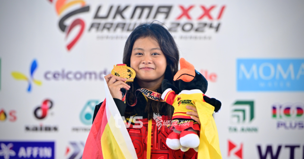 Atlet Muda Sarawak, Nurul Farisya Tumbangkan Juara Sukan SEA 2023