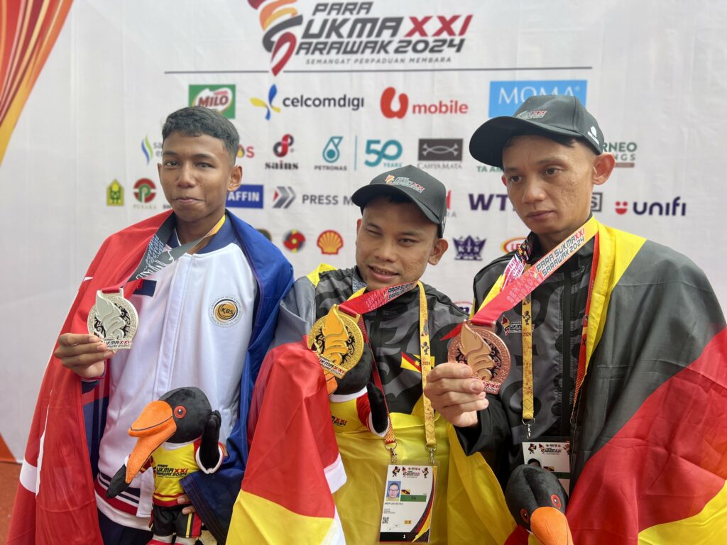 Andy Lau Sie Hui Pecah Rekod Para SUKMA 2024, Peroleh Emas Kelima Untuk Sarawak