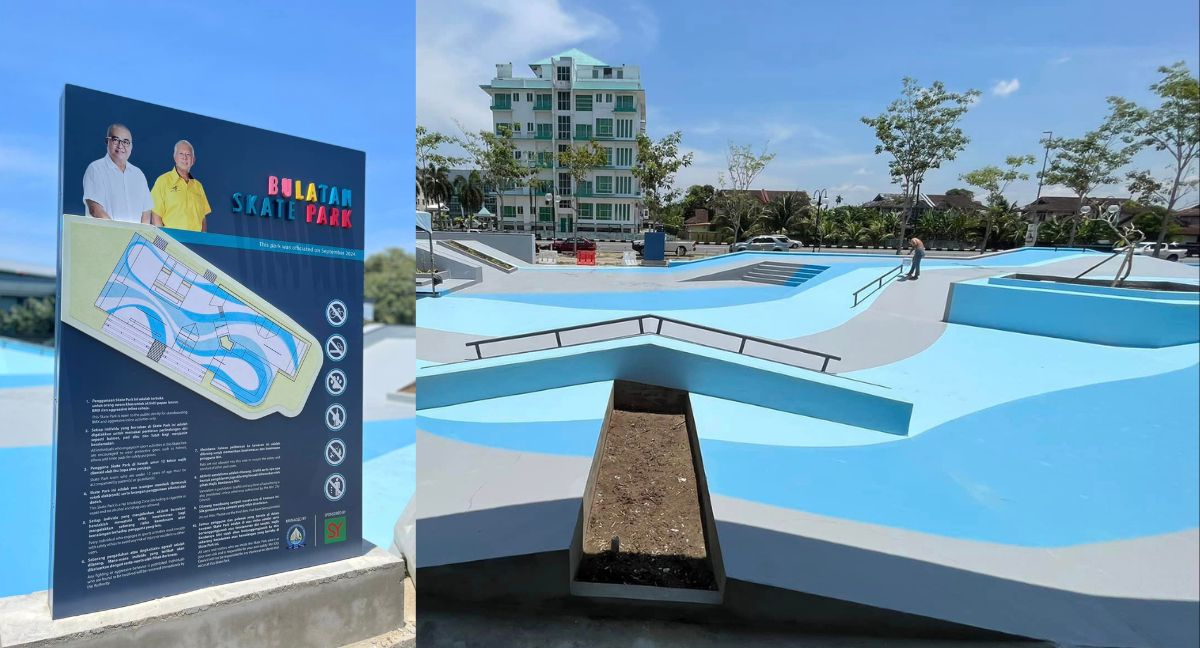 Bulatan Skate Park, Lokasi Riadah Papan Luncur Baru Di Miri