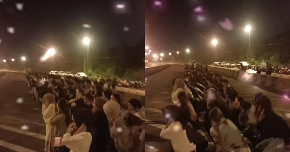 Didenda Ketuk Ketampi, Sekumpulan Rempit Jalan FAC Matang Tular Di Tiktok