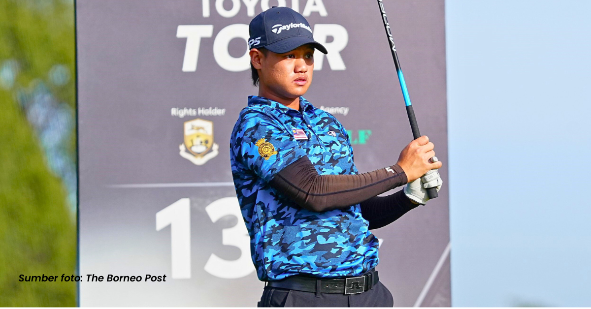 Pemain Golf Sarawak, Anson Yeo Cemerlang Sebagai Pemain Amatur Terbaik Dalam Yaris Cup