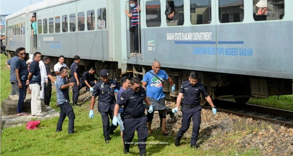 Ibu Maut, Anak Parah Digilis Kereta Api Ketika Melintas Di Kampung ...