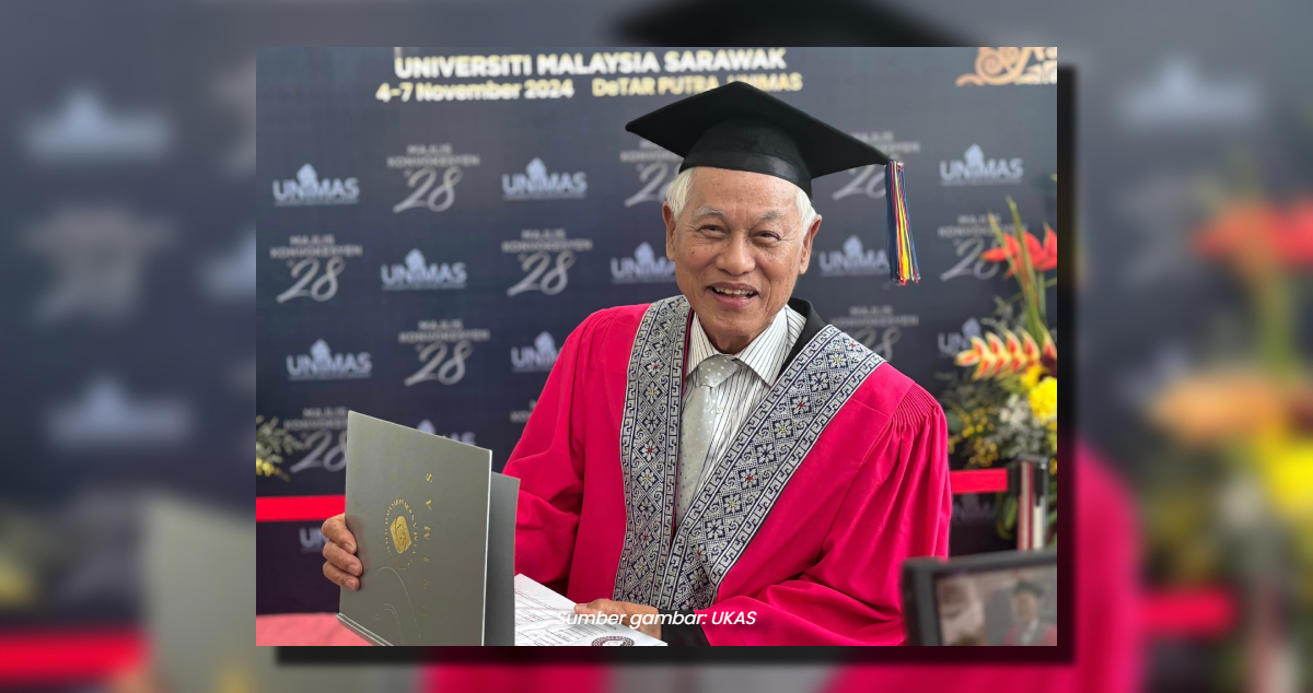 Warga Emas Pecah Rekod Graduan Tertua UNIMAS, Raih Ijazah Sarjana Pada ...