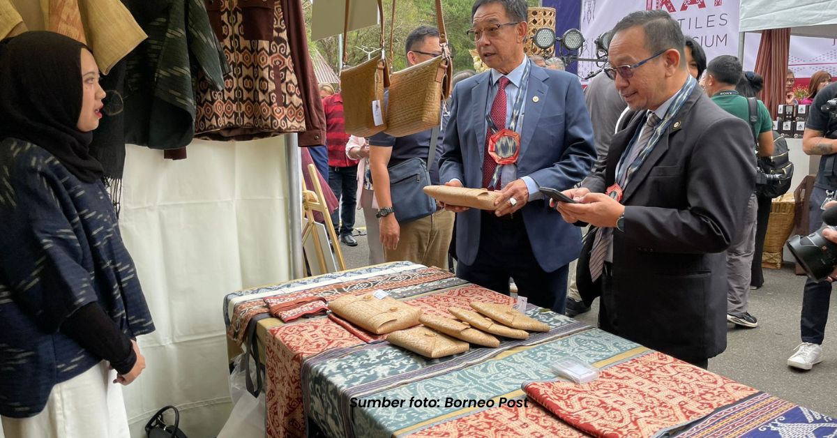 Pua Kumbu Kini Mendunia Di World Ikat Textiles Symposium Filipina