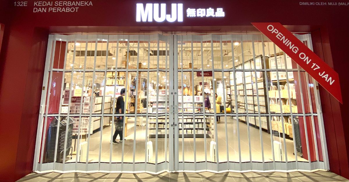 MUJI Bakal Buka Cawangan Pertama Sarawak Di The Spring Mulai Esok