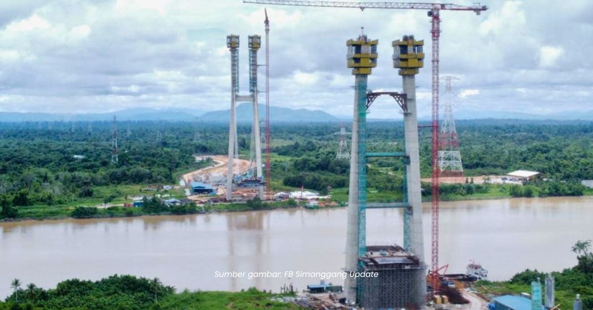 Bakal Jadi Jambatan Tertinggi Malaysia, Jambatan Batang Lupar 2 ...