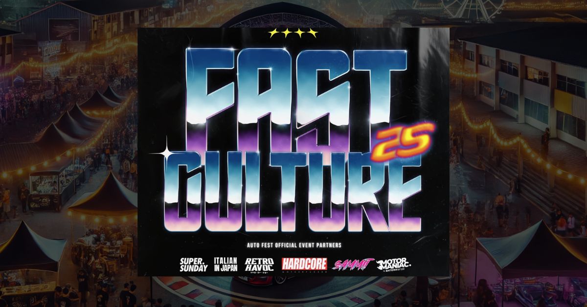 Fast Culture 25: Festival Auto & Muzik Pertama Sarawak Bakal Gegarkan ...