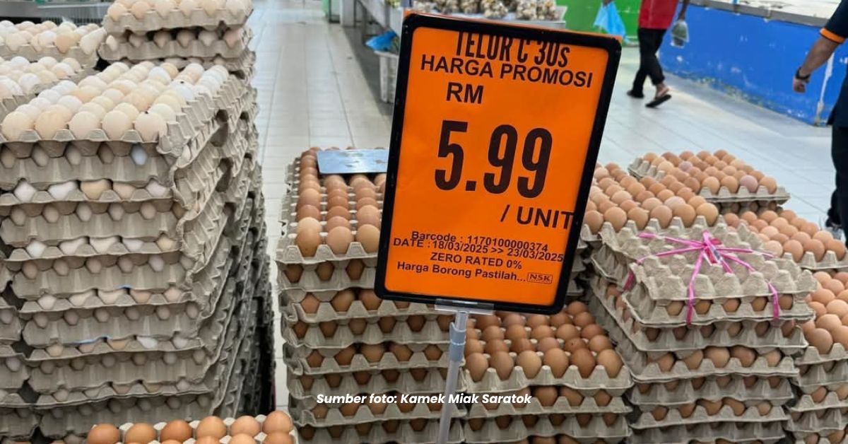 Harga Telur Gred C Di Semenanjung Lebih Murah, Netizen Persoal Kenapa ...
