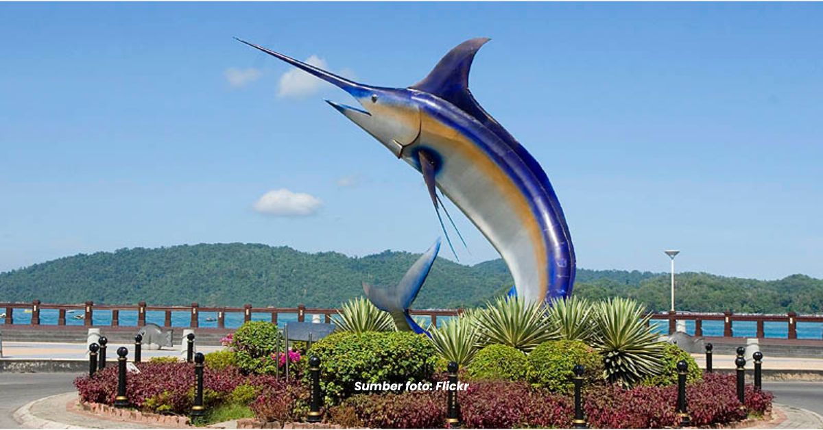 DBKK Naik Taraf Tiga Bulatan Di Kota Kinabalu, Replika Ikan Todak Bakal Diganti Baharu