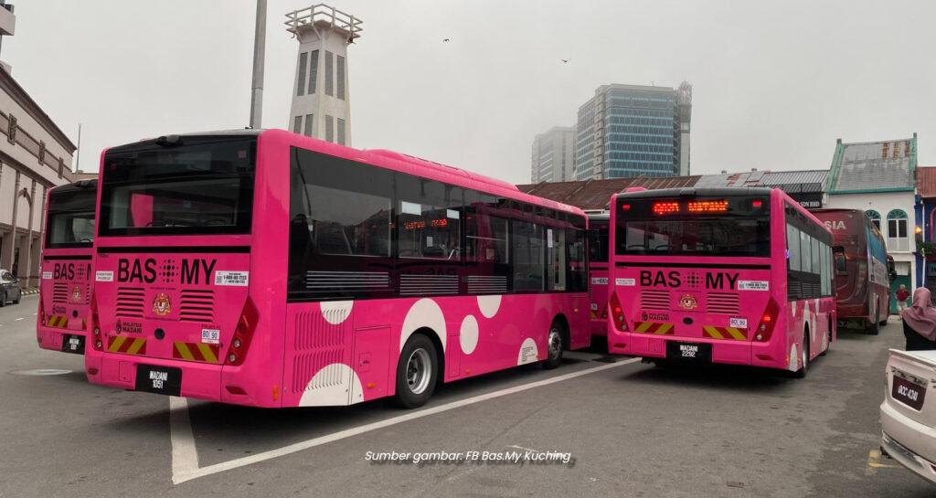 Bas.My Kuching Buka Laluan Baharu Dari Plaza Merdeka Ke Malihah