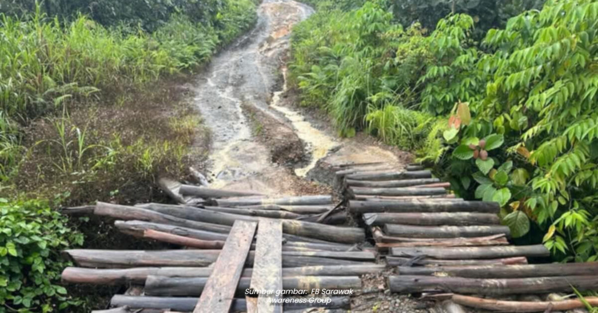 Guru Dan Petugas Kesihatan Mohon Jalan Teruk Tidak Rata Di Lusong Laku ...