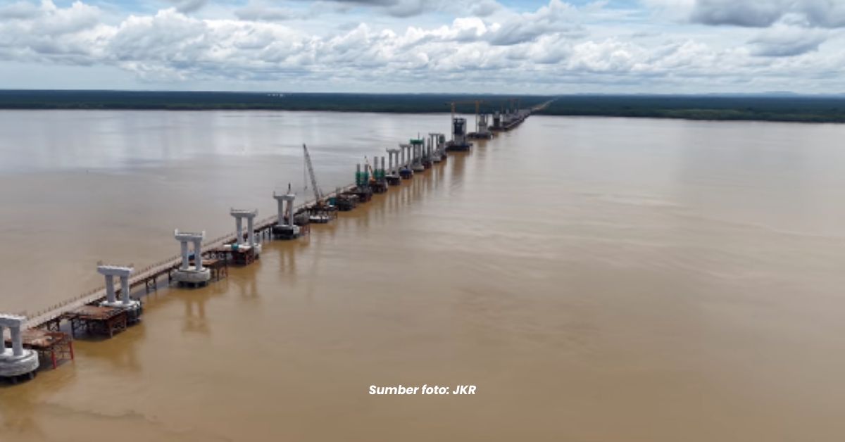 Jambatan Batang Saribas 2 Dijangka Siap Disember, Jambatan Saribas 1 ...