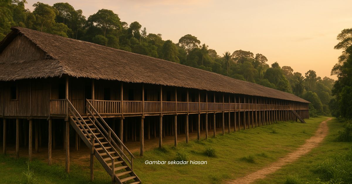 Ini Sebab Kenapa Budaya Rumah Panjang Masih Diteruskan Di Sarawak