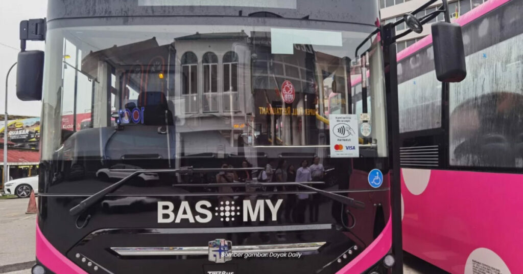 BAS.MY Kuching Buka Laluan Baharu Dari Saujana Ke King Centre