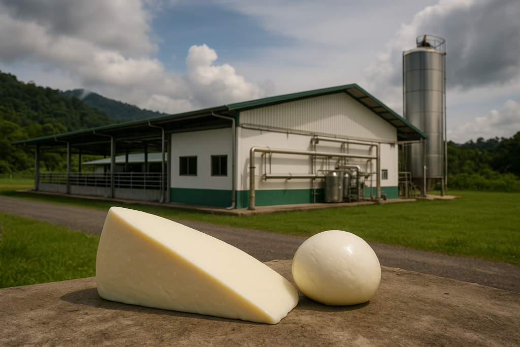 Kilang Keju Mozzarella Pertama Sarawak Di Merapok Bakal Beroperasi Ogos Ini