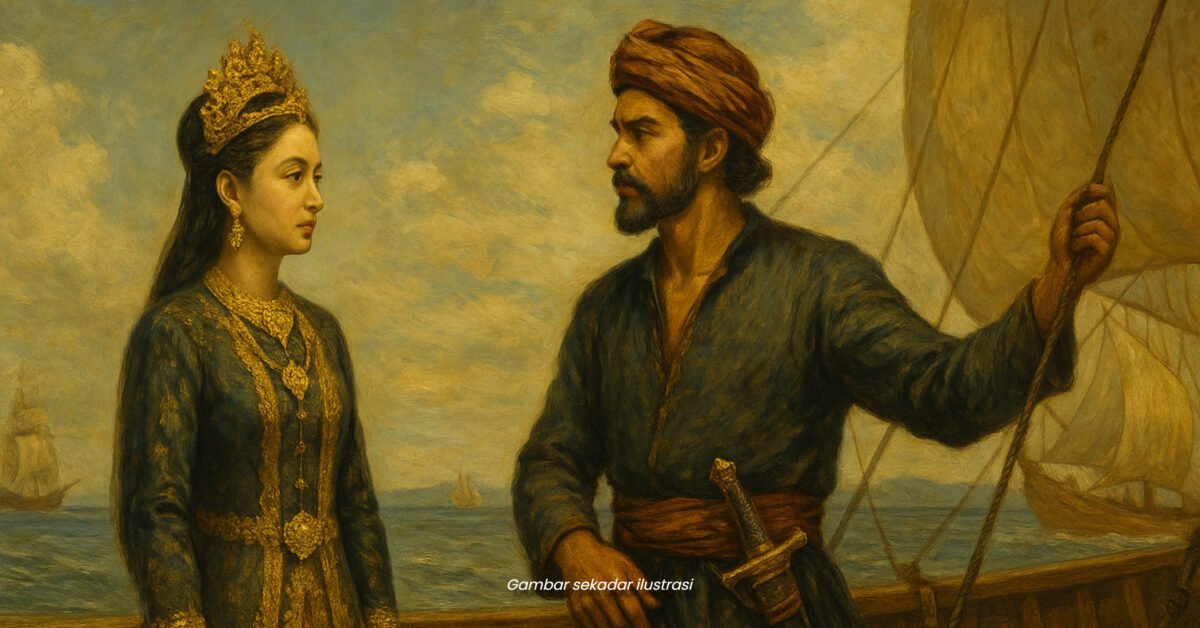 Legenda Nakhoda Ragam Dan Puteri Milau, Kisah Cinta Tragis Dari ...