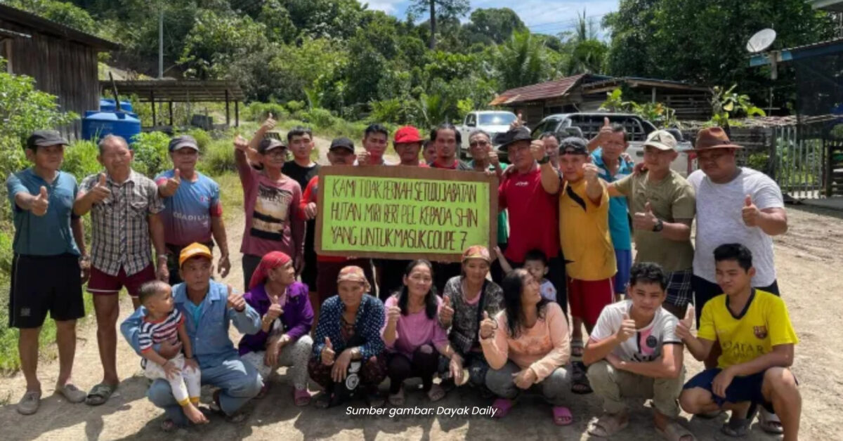 Penduduk Penan Long Tepen Bantah, Dakwa Tanah NCR Diceroboh Syarikat ...