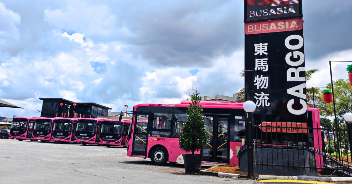 BAS.MY Kuching Buka Laluan Baharu Dari Saujana Ke King Centre